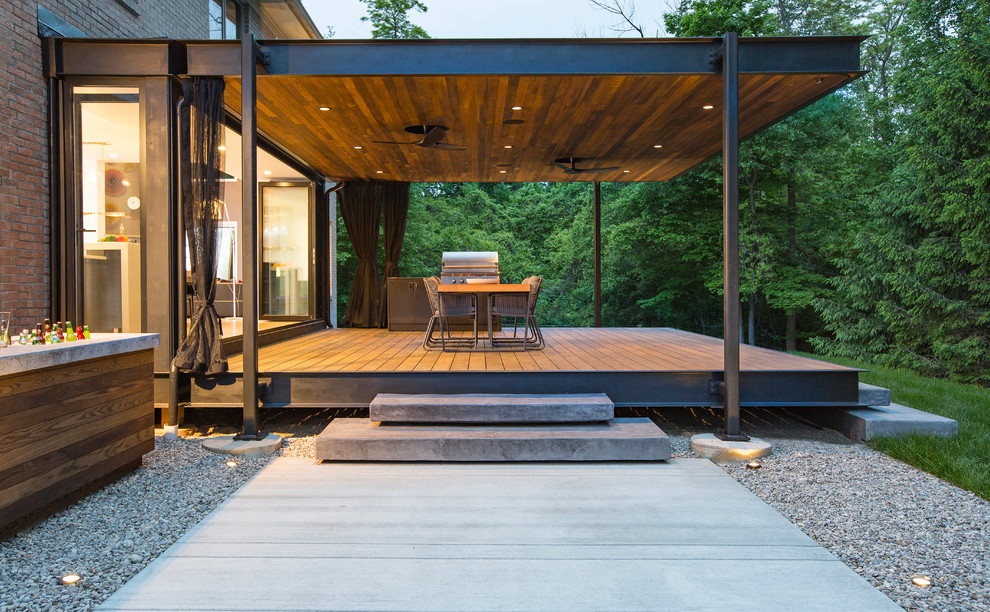 Shawnee Porch & Kitchen - Modern - Porch - Cincinnati - by Drawing Dept ...