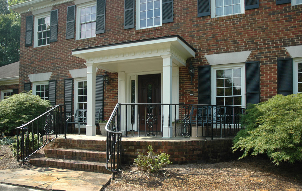 Shed Roof Portico (Georgia) - Traditional - Veranda - Atlanta - by ...