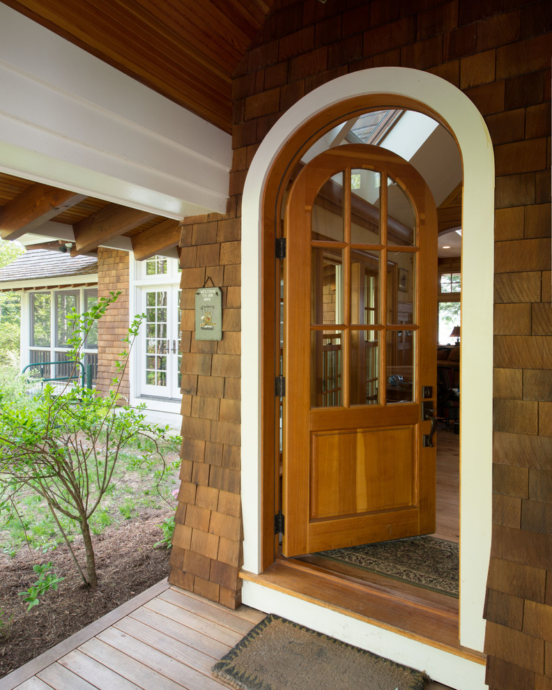 Shingle Style Cottage - Traditional - Porch - Boston - by MCGRAY ...