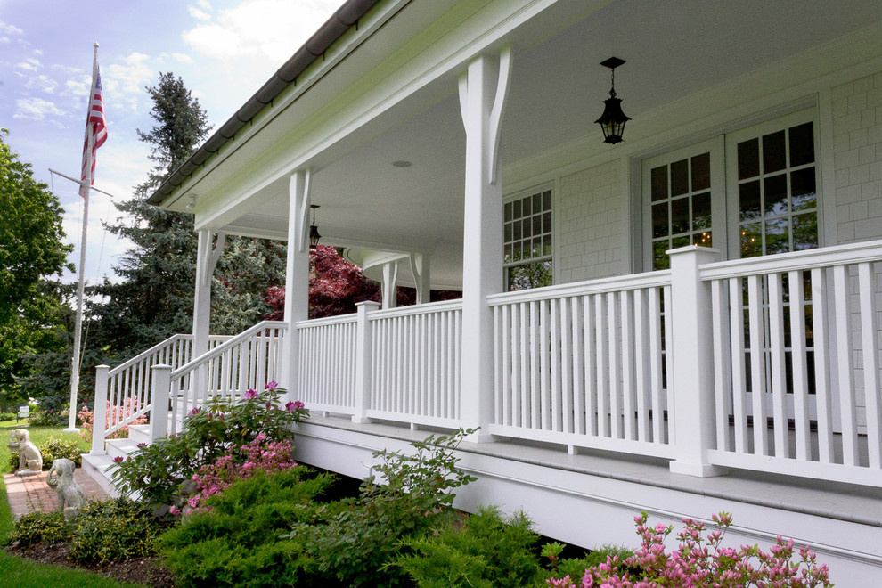 Shingle Style Victorian - Victorian - Porch - New York - by Stokkers ...