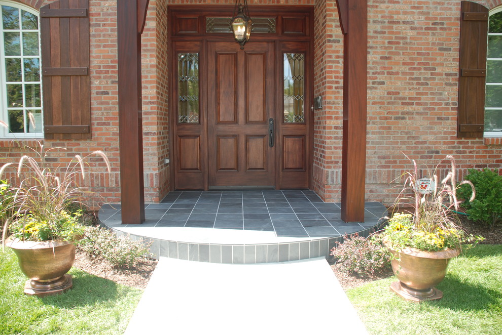 slate - Contemporary - Porch - Denver - by Knapp Tile and Marble | Houzz