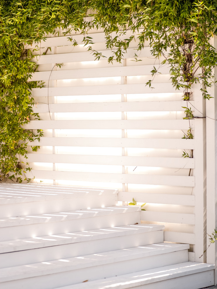 Slatted Privacy Screen - Back Door - Modern - Porch - Nashville - by ...