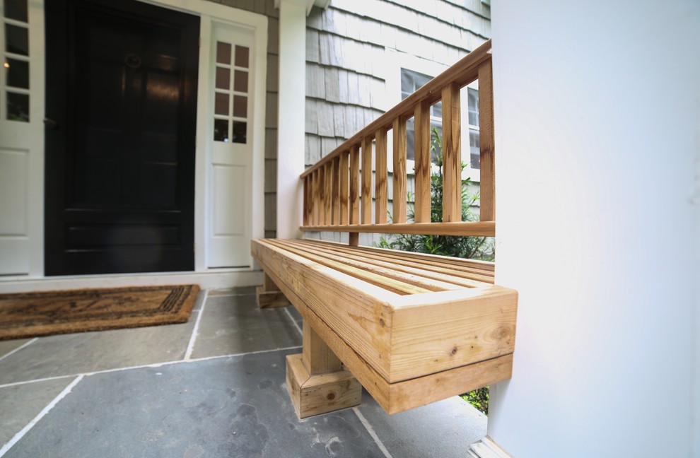Somer's Portico - Transitional - Porch - New York - by Stephanie Fox ...