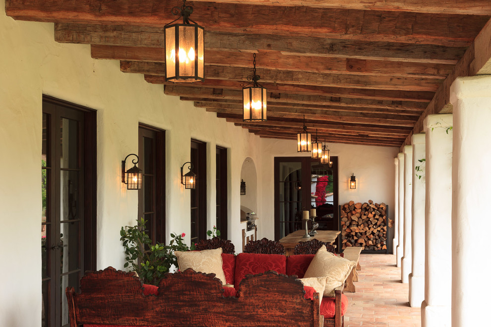 Spanish Colonial Ranch - Mediterranean - Porch - Orange County - by ...