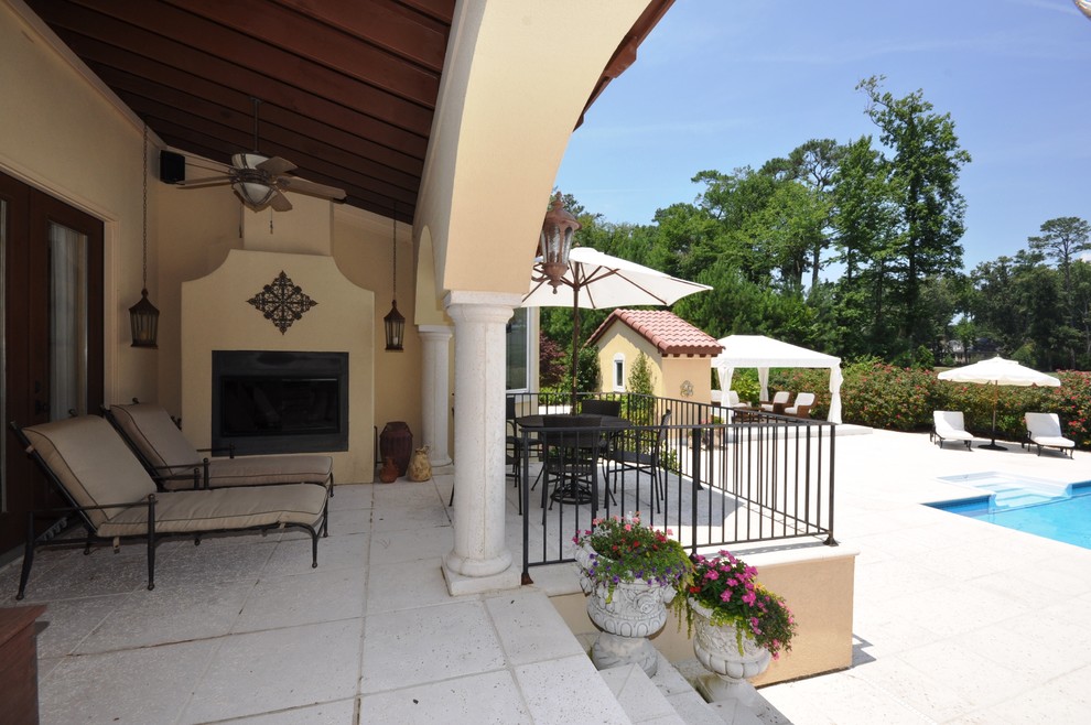 Spanish Style Home Porches