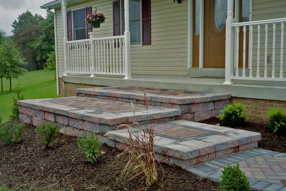 Steps and Landings - Traditional - Porch - Baltimore - by Kingdom ...