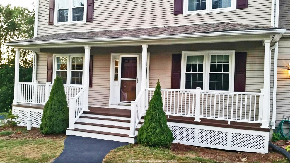 Suburban Boston Custom Farmer's Porches - Traditional - Porch - Boston ...