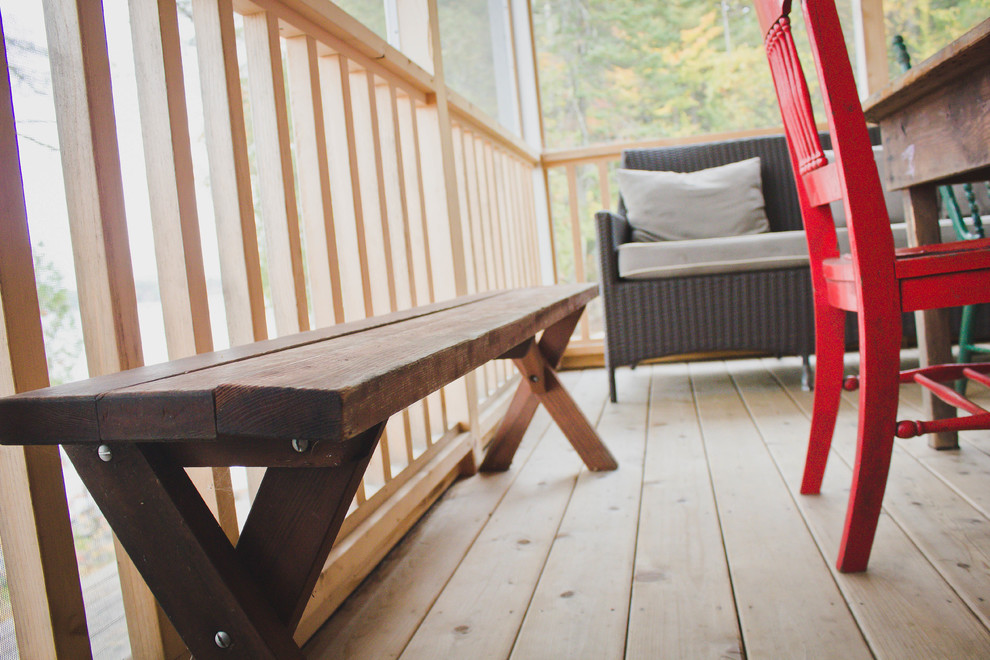 Summer Retreat - Rustic - Porch - Portland Maine - by Joe Lucey ...
