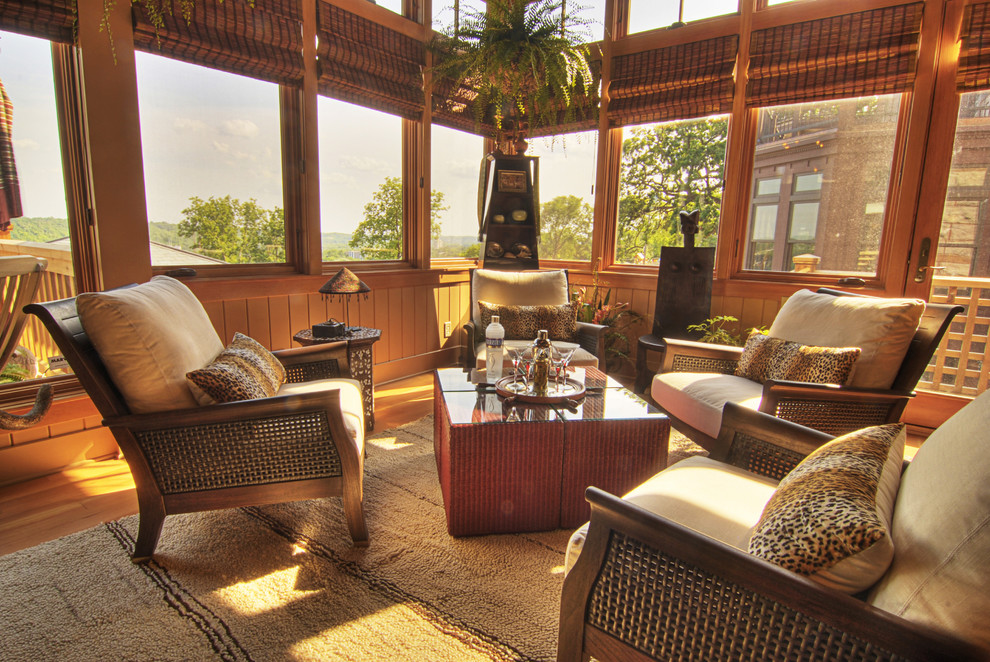 Summit Ave. Porch - Eclectic - Porch - Minneapolis - by Fusion Designed ...