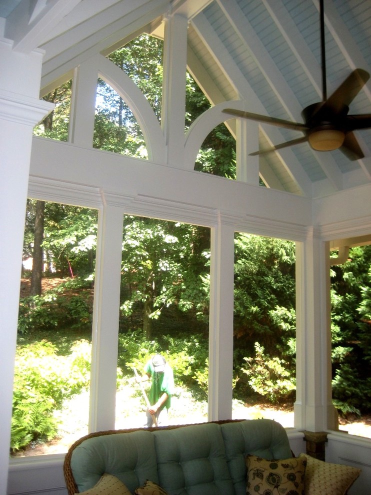 Sun Porch - Traditional - Porch - Atlanta - by Paragon Construction ...
