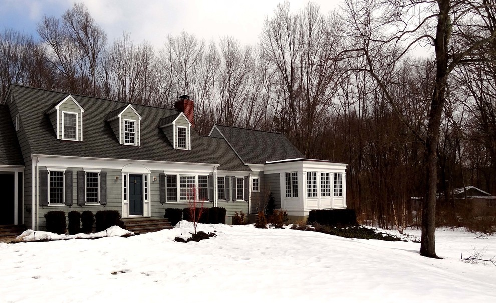Sunny Conservatory and Master Suite - Transitional - Porch - New York ...