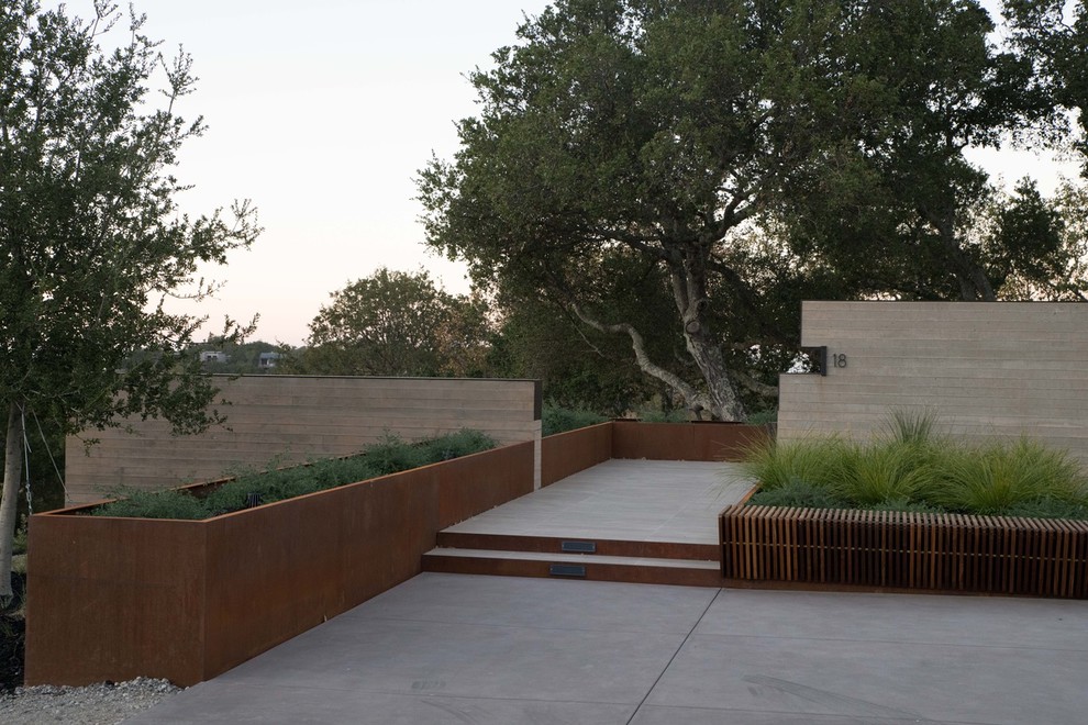 Sunrise-Sunset House-architecture design - Midcentury - Porch - San ...