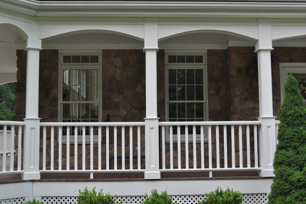 Synthetic Trim and Rail - Traditional - Verandah - New York - by Kehoe ...