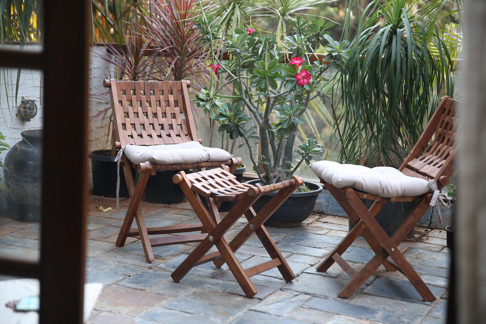 Terrace Sitting Area - Contemporary - Porch - Mumbai | Houzz