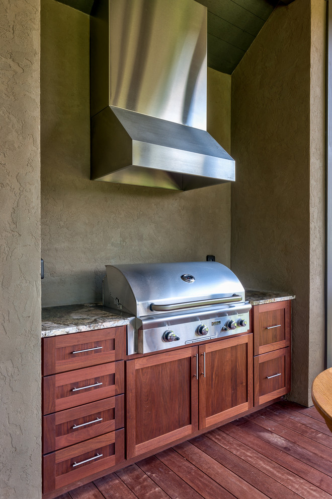 Grilling porch - Rustic - Porch - Other - by Johnston Design Group | Houzz