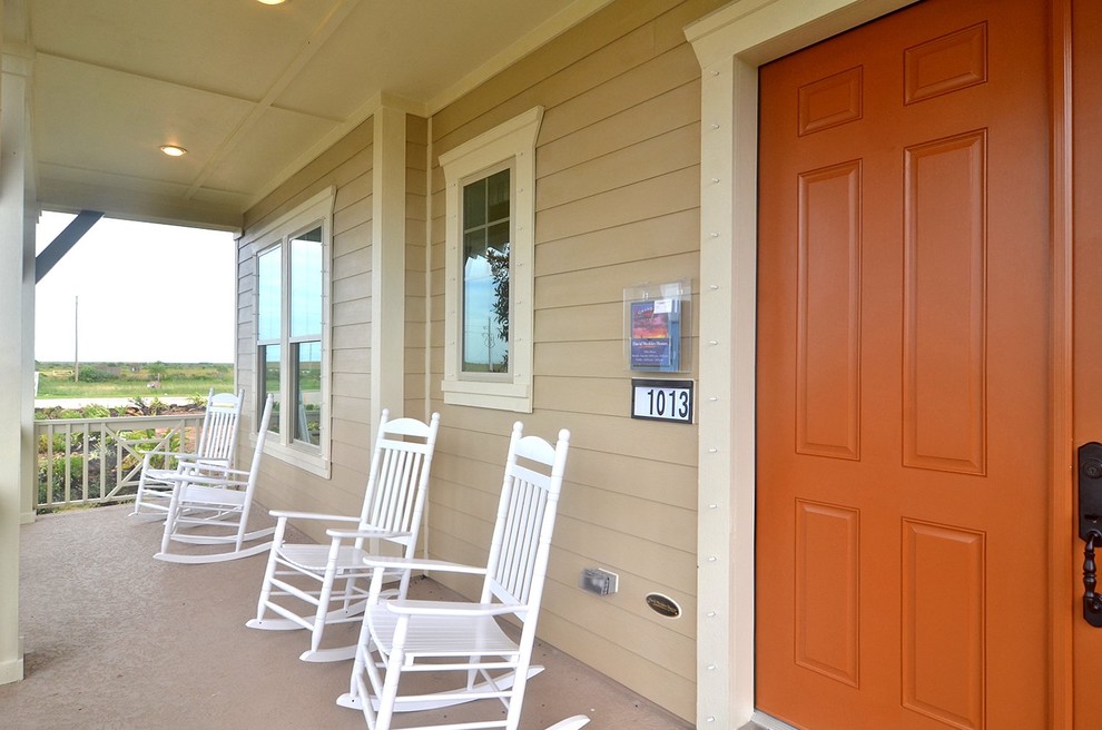 The Oceanside - Traditional - Porch - Houston - by David Weekley Homes ...
