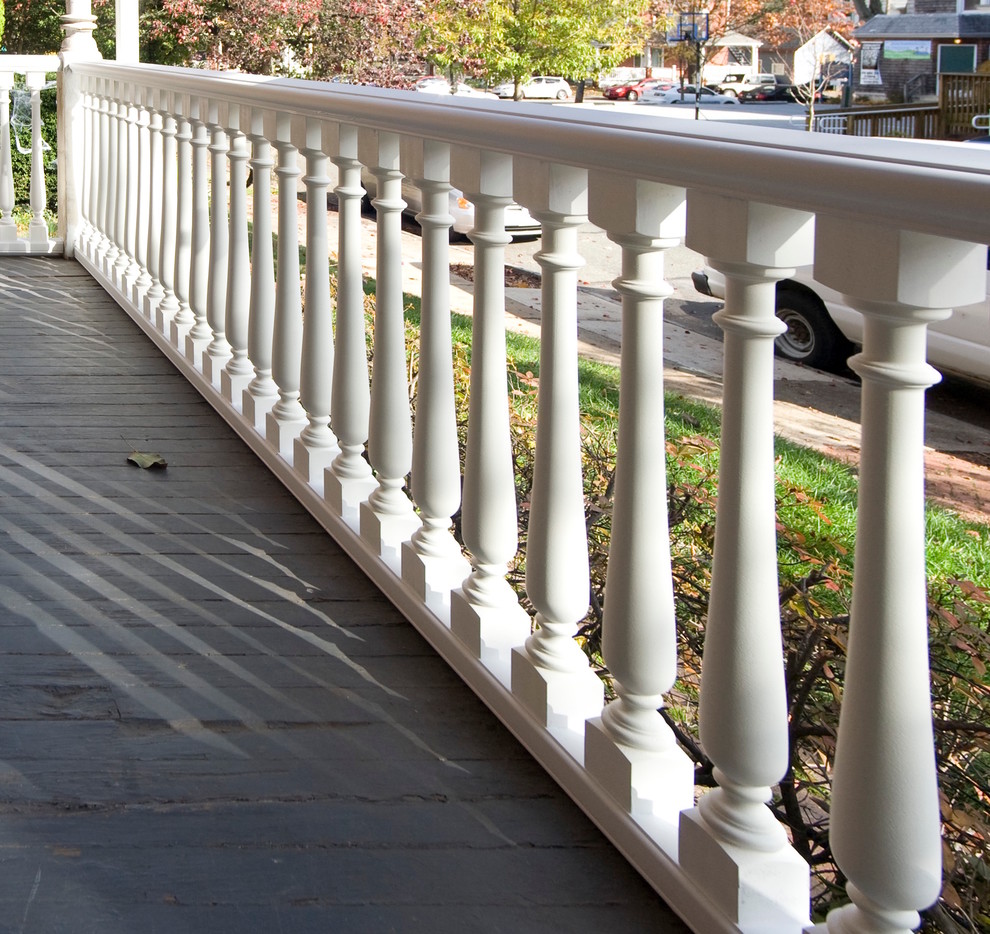 The perfect railing for a victorian porch - Traditional - Porch ...