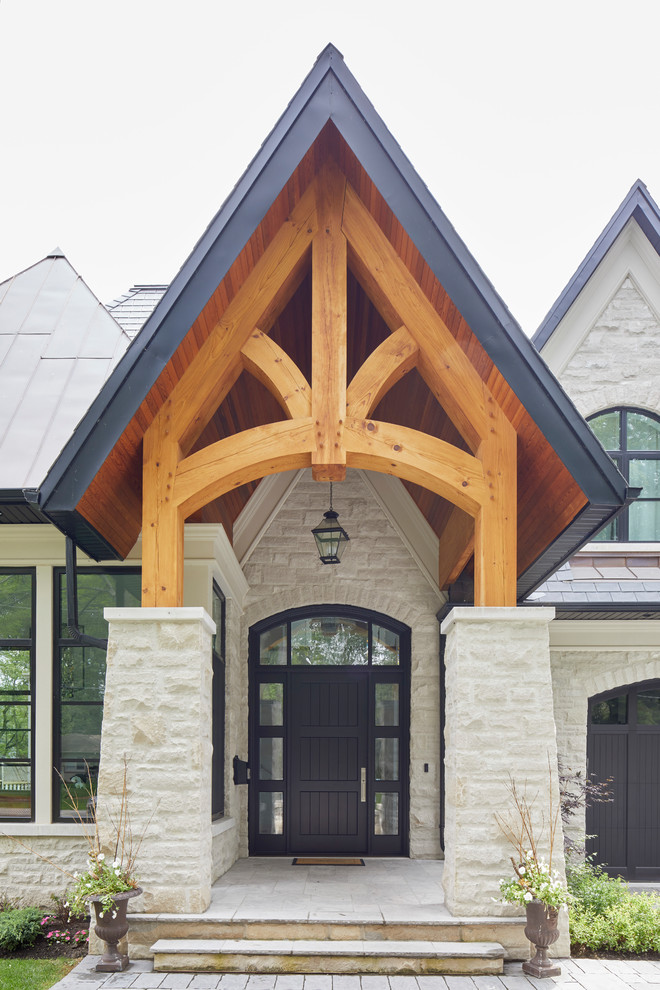 The Timber Porch - Transitional - Porch - Toronto - by David Small ...