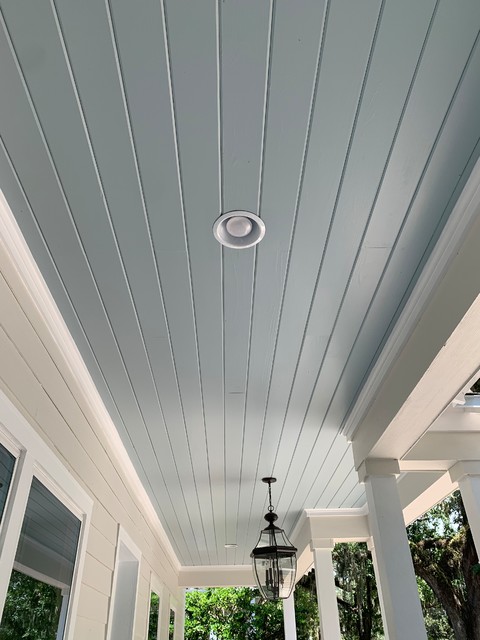 Tongue and groove Ceilings for Elm St - Veranda - Orlando - by M J ...