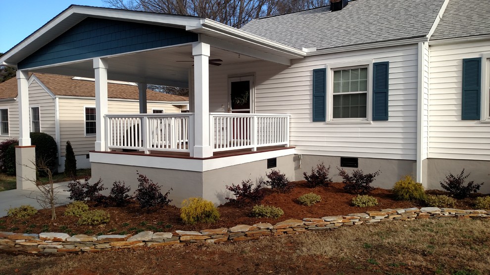 Traditional front porch addition - Traditional - Porch - Raleigh - by ...