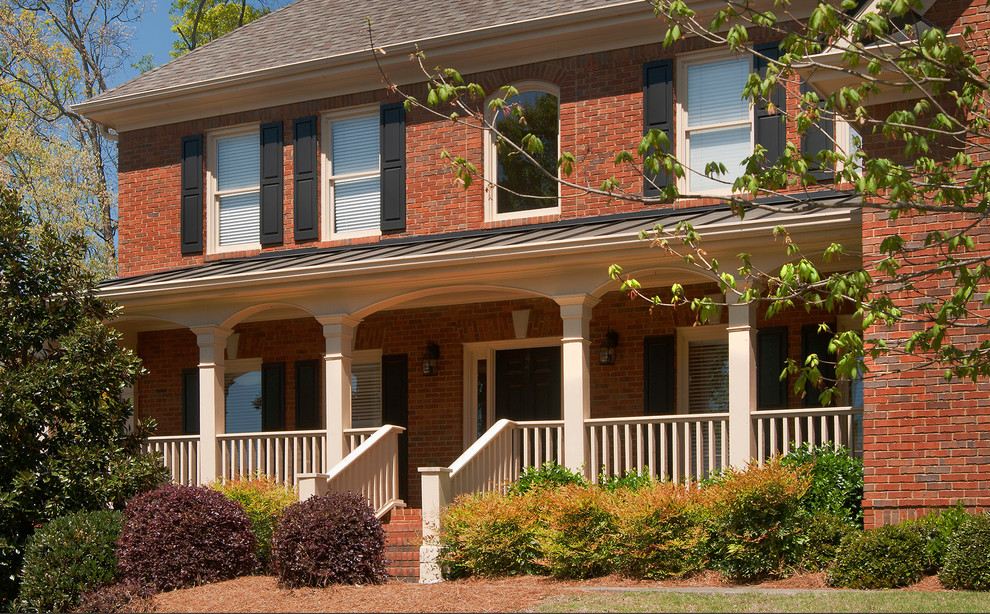 Traditional full Southern front porch - Traditional - Porch - Atlanta ...