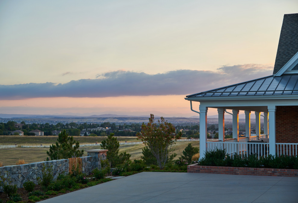 Traditional in a Colorado Ranch Setting - Traditional - Porch - Denver ...