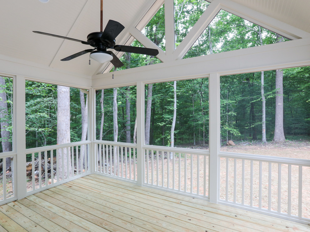 Traditional Two Story - Traditional - Veranda - Raleigh - by Grayson ...