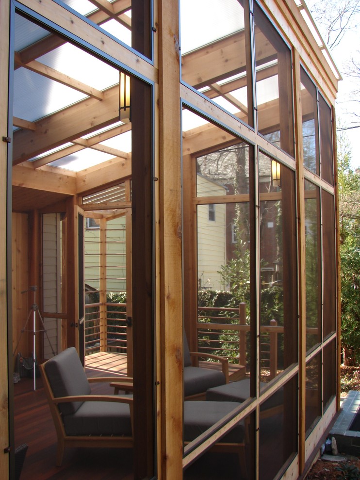 translucent porch - Modern - Porch - DC Metro - by Brennan + Company ...