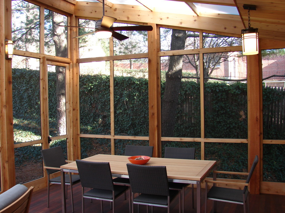 translucent porch - Modern - Porch - DC Metro - by Brennan + Company ...
