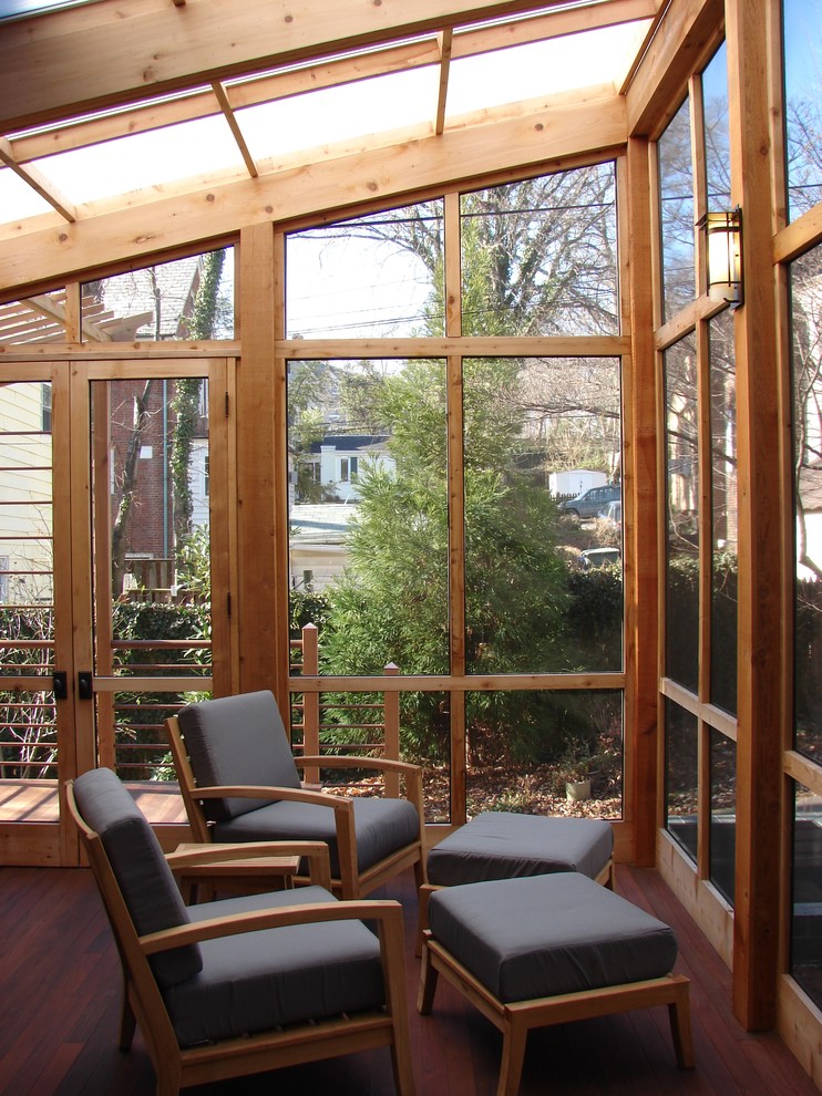 translucent porch - Modern - Porch - DC Metro - by Brennan + Company ...