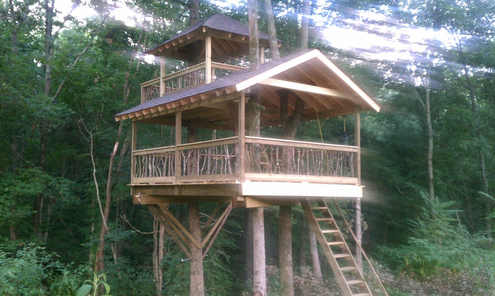 Treehouse - Traditional - Porch - Nashville - by Robinson Construction ...