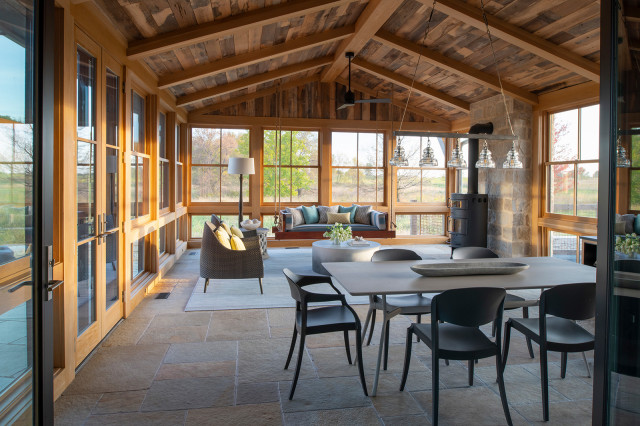 Vernacular Modern - Rustic - Verandah - Minneapolis - by Rehkamp Larson ...
