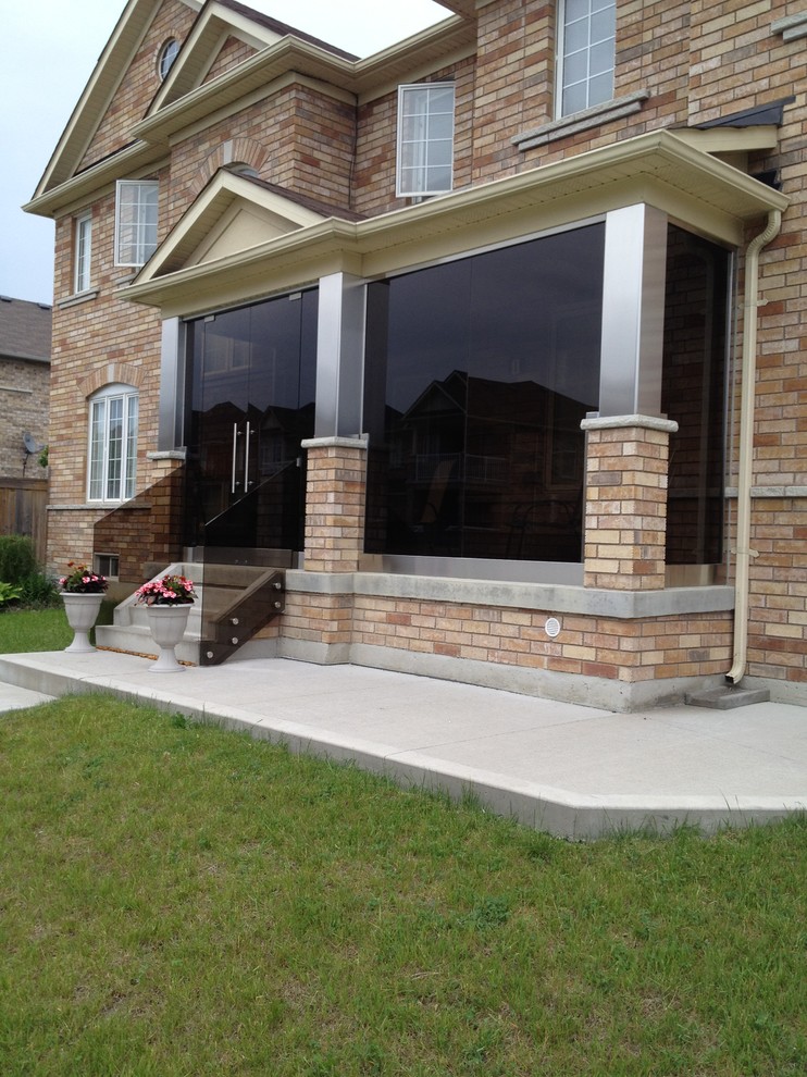 Vestibule - Modern - Porch - Toronto - by Norfinch Glass & Mirror mfg ...