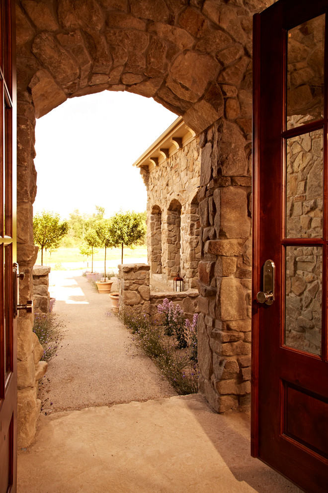 Villa House - Traditional - Porch - Detroit - by VanBrouck & Associates ...