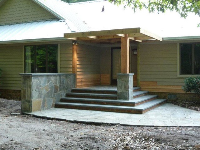 Virginia Beach Porch And Side Entry - Contemporain - Porche - Richmond ...