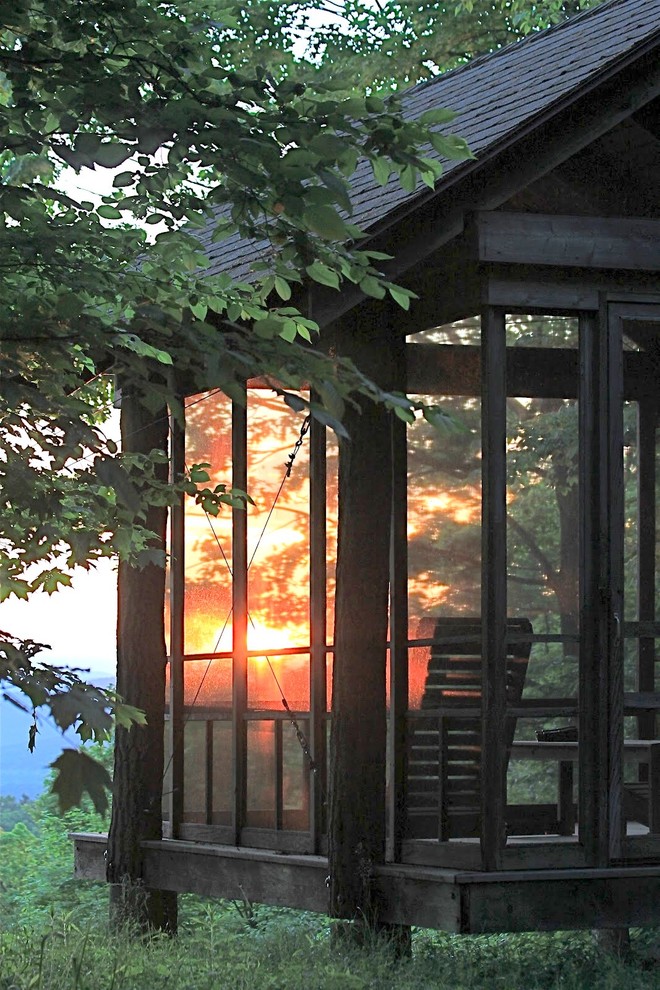 VT Hill House - Traditional - Porch - Burlington - by Jean Terwilliger ...