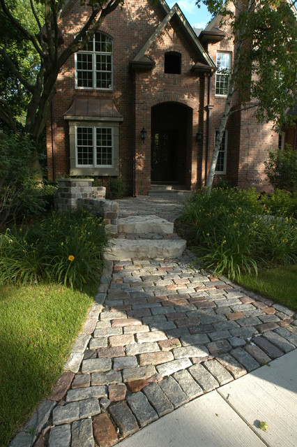 Walkway Entries By DJK Masonry - Veranda - Chicago - by DJK Masonry ...