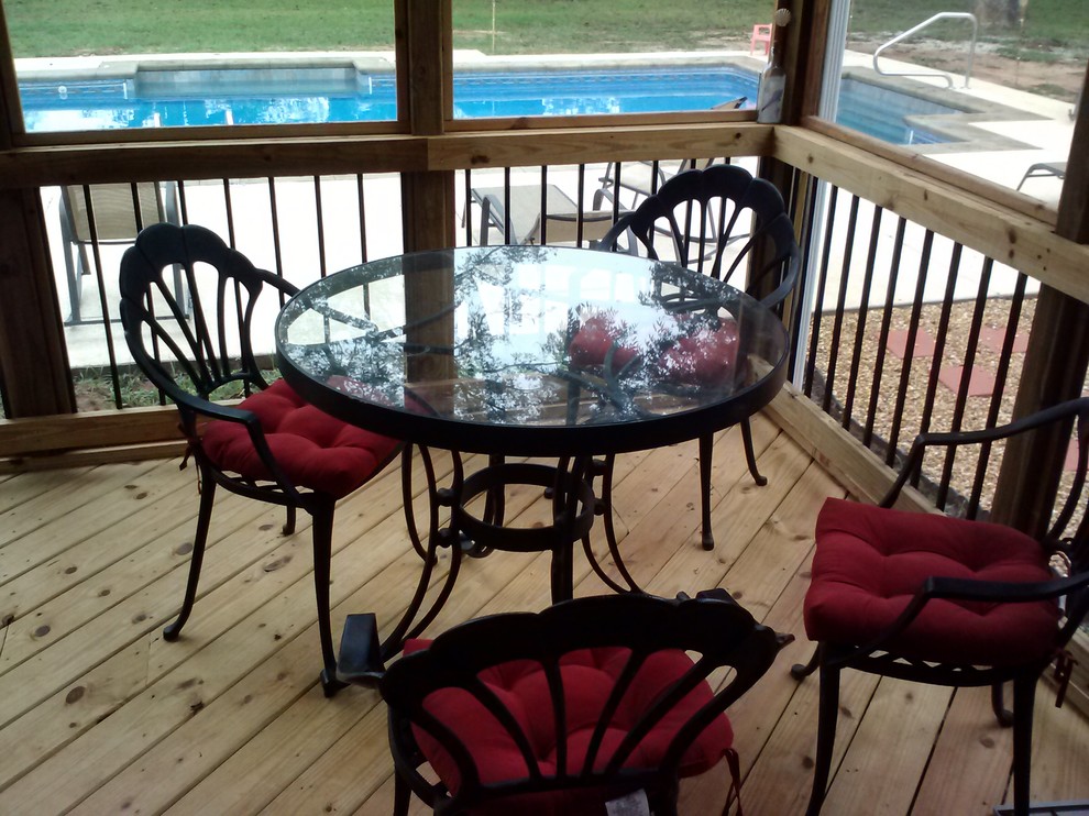 Warner Robins GA screened porch by Archadeck - Traditional - Veranda ...