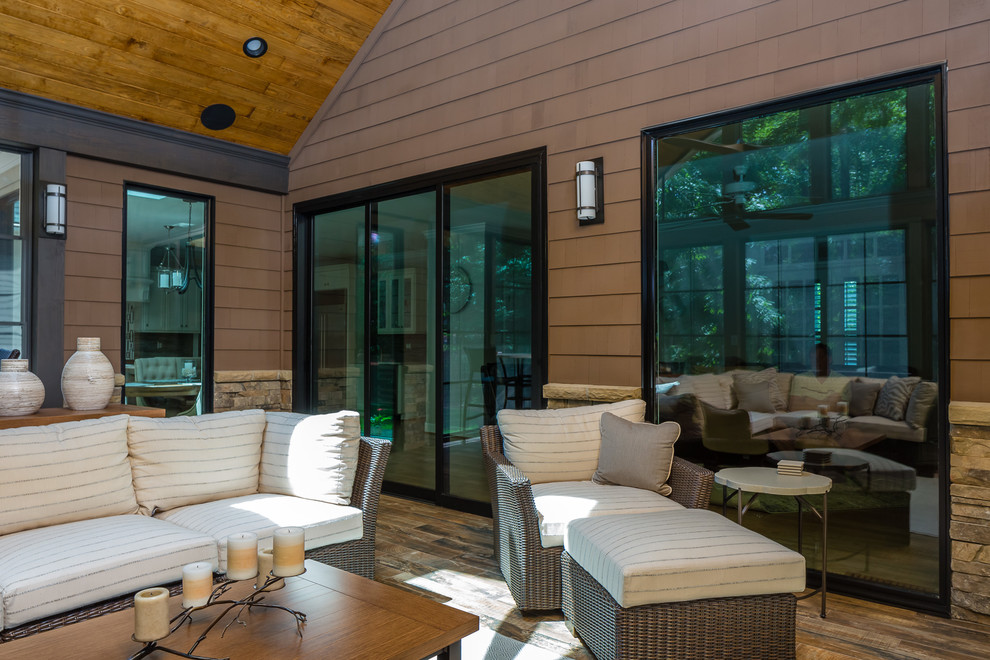 Well Porch escape - Rustic - Porch - Raleigh - by Noble Renovation | Houzz