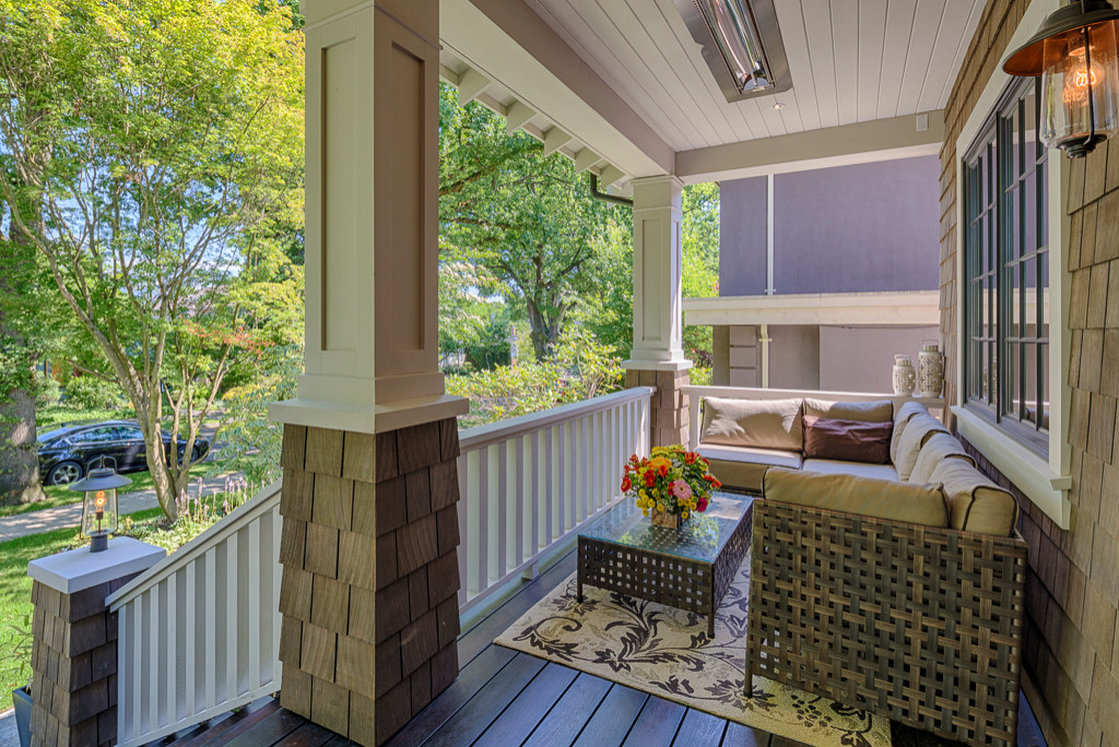 Craftsman Porch Ceiling