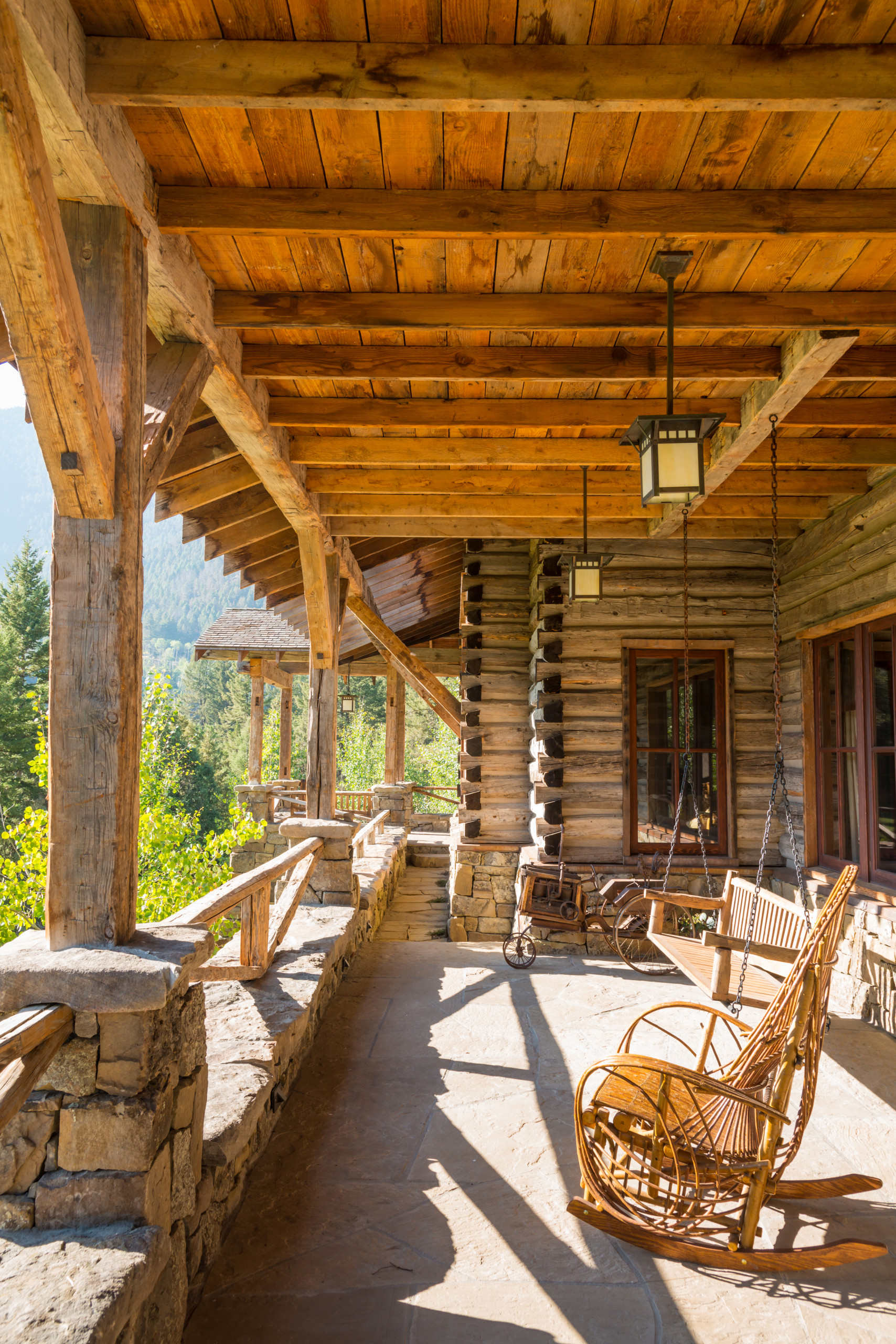 Western Country Style Porches Western Front Porches Photos & Ideas