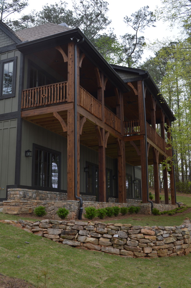 Willow Point House - Rustic - Porch - Birmingham - by Frusterio Design, Inc. | Houzz