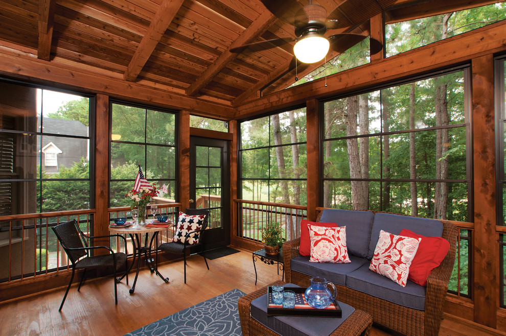 Windowed Back Porches - Traditional - Porch - Atlanta - by Atlanta ...