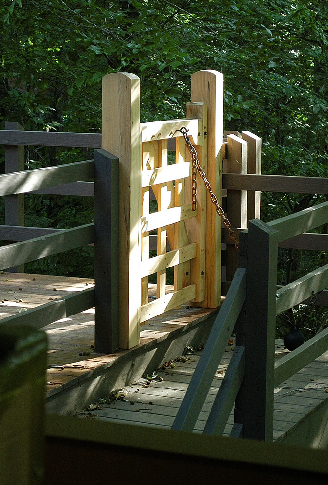 Wooden Garden Gates - Rustic - Porch - Nashville - by Homestead Timber ...