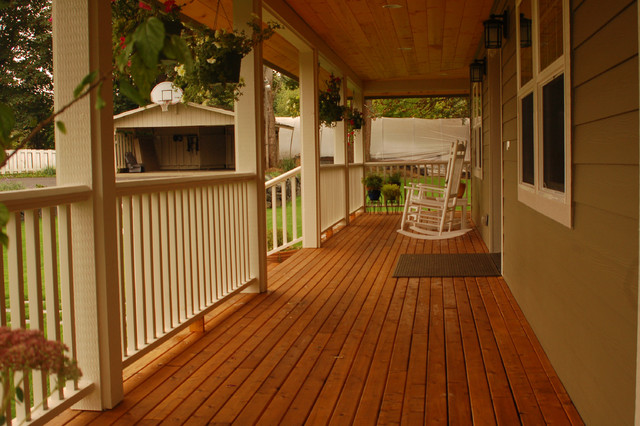 Wrap around Porch - Traditional - Verandah - Seattle - by Williams ...