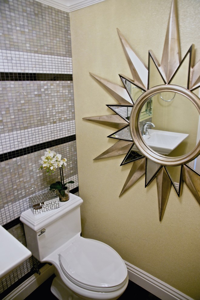 a moment of glamour - Modern - Powder Room - Los Angeles - by van zee ...