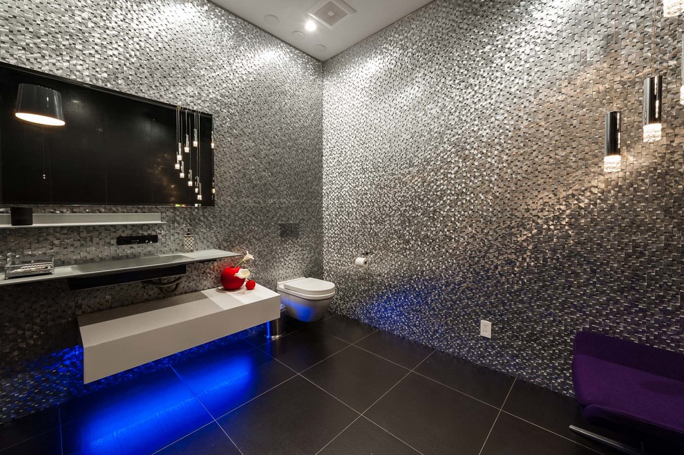 Bel Air Contemporary - Contemporary - Powder Room - Los Angeles - by ...