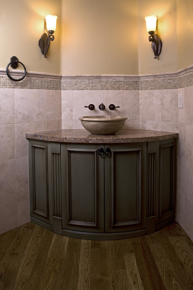 Cabinets - Contemporary - Powder Room - Denver - by Artisan Cabinetry ...