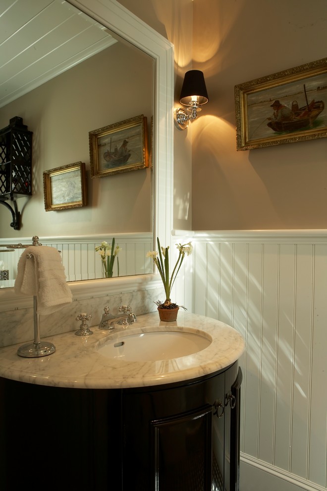 Cape Cod Estate - Traditional - Powder Room - Boston - by Shor Home | Houzz