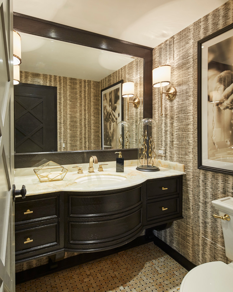 Chicago Luxury Highrise - Traditional - Powder Room - Chicago - by ...